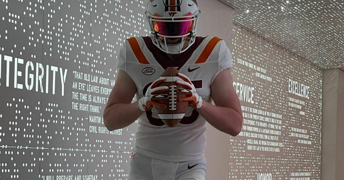 2024 TE Brett Elliott Discusses Recent Virginia… | The Tech Lunch Pail