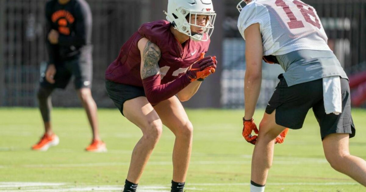 Virginia Tech CB Cam Johnson Enters the… | The Tech Lunch Pail
