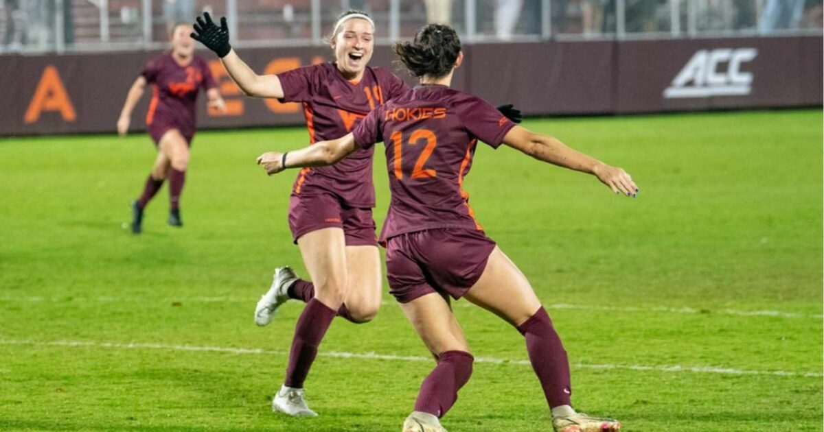 Virginia Tech Women's Soccer Upsets #3 North… | The Tech Lunch Pail