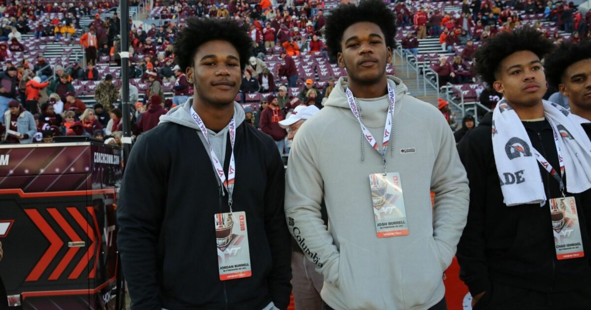 2021 Four-Star WR Joshua Burrell Recaps His… | The Tech Lunch Pail