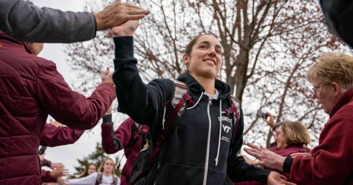 Georgia Amoore Breaks Virginia Tech… | The Tech Lunch Pail