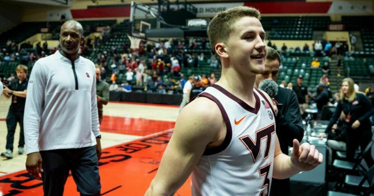 Sean Pedulla Drives Virginia Tech to 71-62… | The Tech Lunch Pail