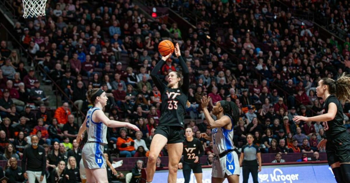 No. 12 Virginia Tech Beats Duke 61-56 as Liz… | The Tech Lunch Pail
