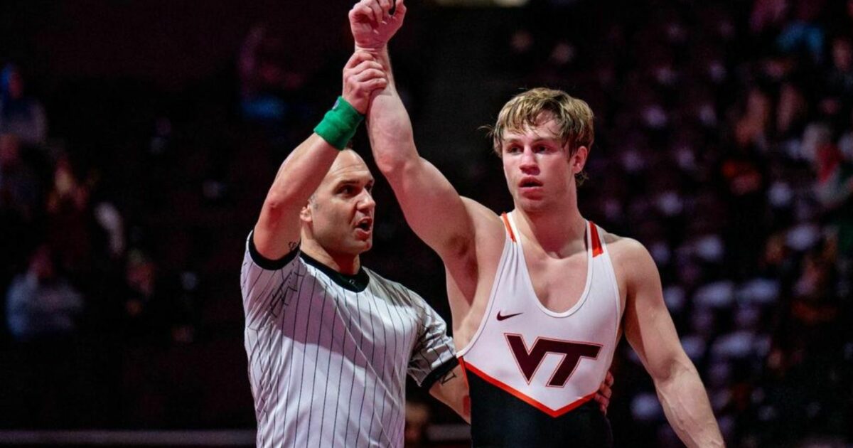 Virginia Tech Wrestler Connor Brady Enters the… | The Tech Lunch Pail