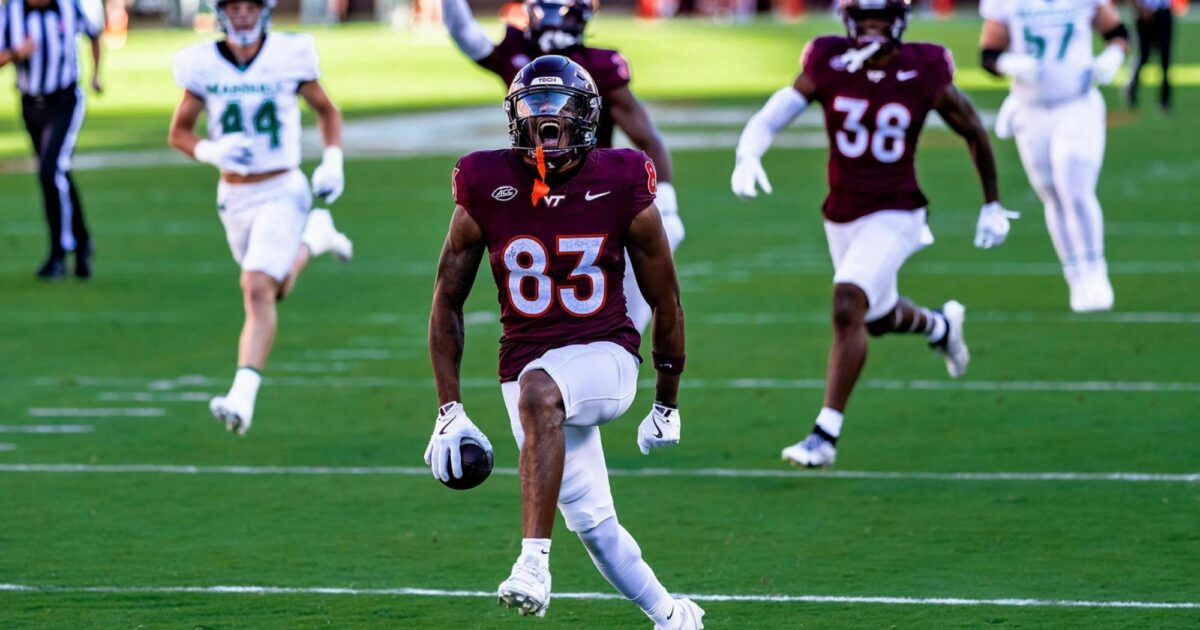 Virginia Tech WR Jaylin Lane Drafted in Fourth… | The Tech Lunch Pail