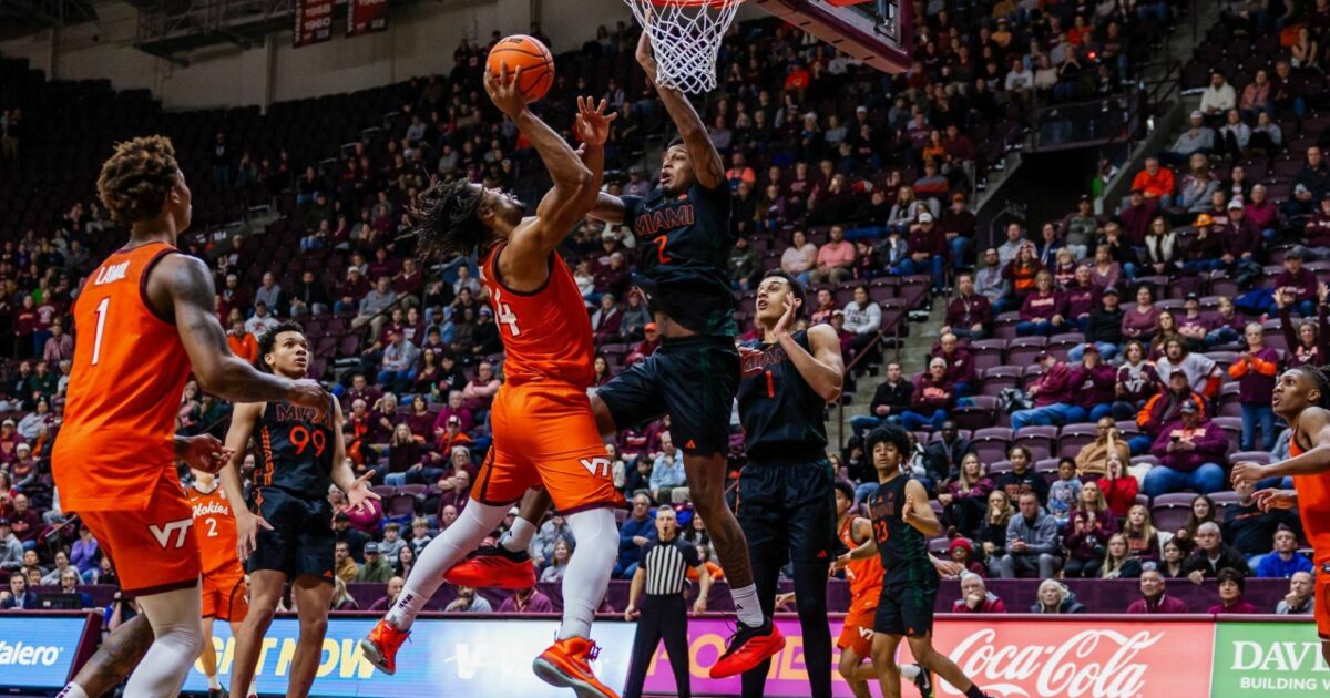 Virginia Tech Beats Miami 86-85 Via Mylyjael… | The Tech Lunch Pail