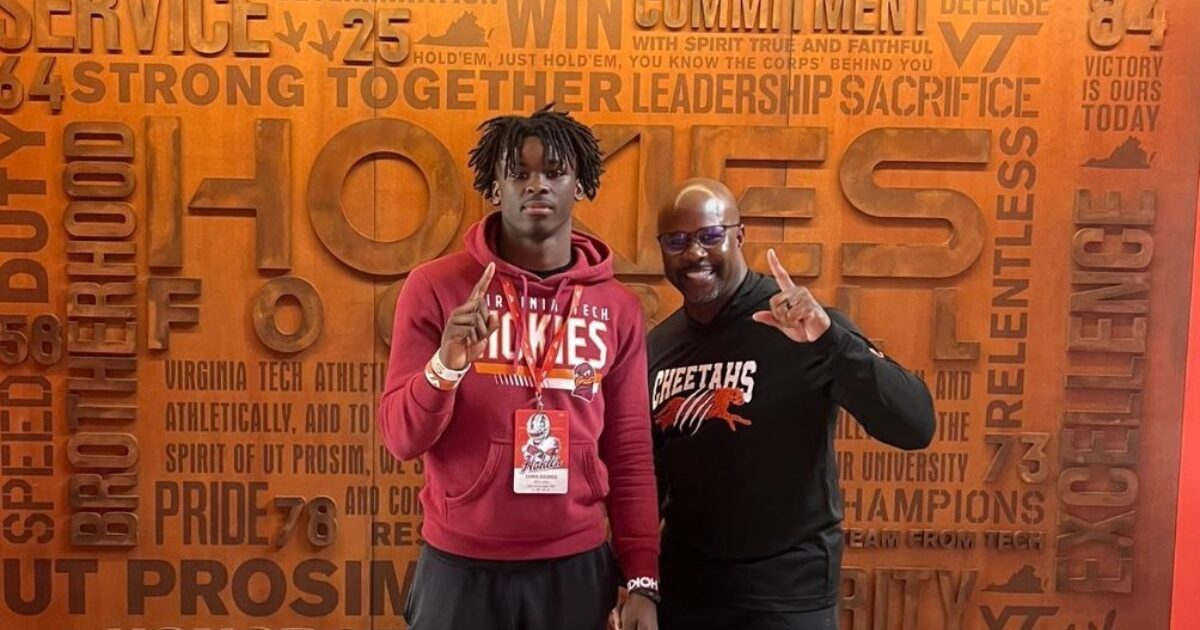 Virginia Tech Offers 2027 ATH Chris George… | The Tech Lunch Pail