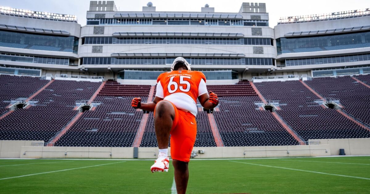 Virginia Tech Leads For Interior Offensive Line… | The Tech Lunch Pail
