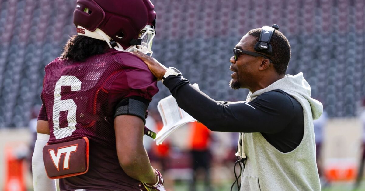 Virginia Tech S Jordan Bass Pushing to Avoid a… | The Tech Lunch Pail