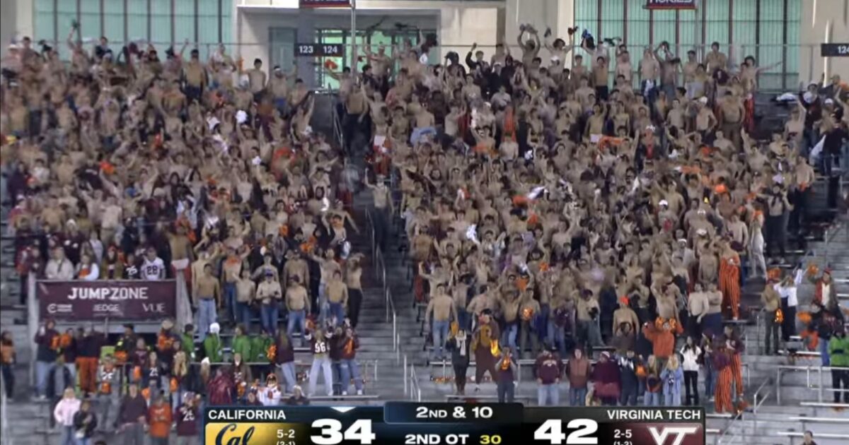 Friday Night's Reminder of What Makes College… | The Tech Lunch Pail