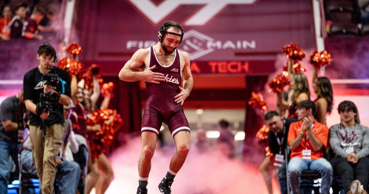 No. 10 Virginia Tech Wrestling Routs No. 7 NC… | The Tech Lunch Pail