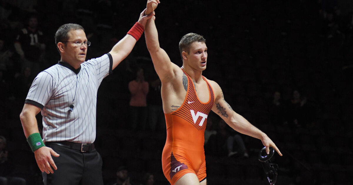 #9 Virginia Tech Wrestling Beats #21 Stanford… | The Tech Lunch Pail