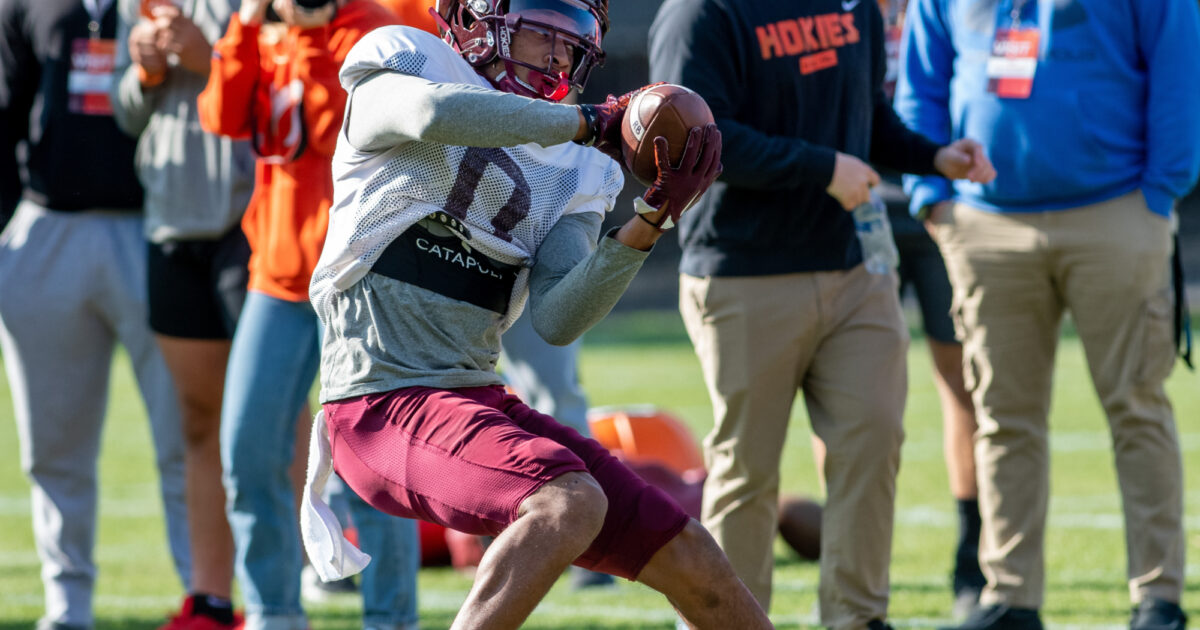 Virginia Tech WR Ali Jennings Discusses His… | The Tech Lunch Pail