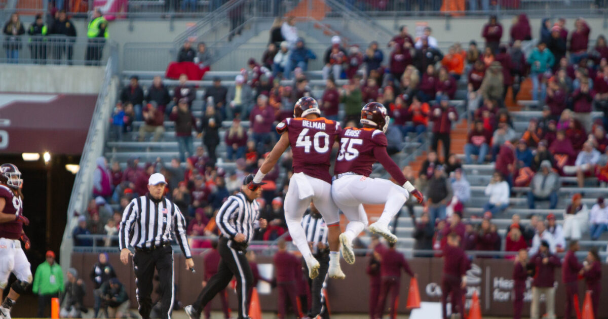 Virginia Tech DE Zion DeBose Enters the… | The Tech Lunch Pail