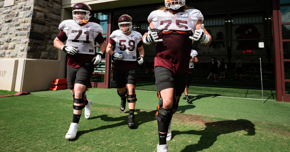 Bob Schick Wins Virginia Tech's Right Guard Job… | The Tech Lunch Pail