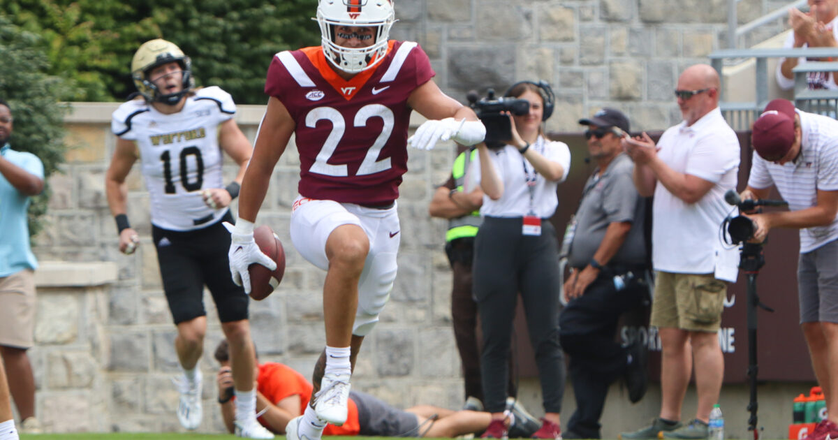 Virginia Tech RB Bryce Duke Will Enter the… | The Tech Lunch Pail