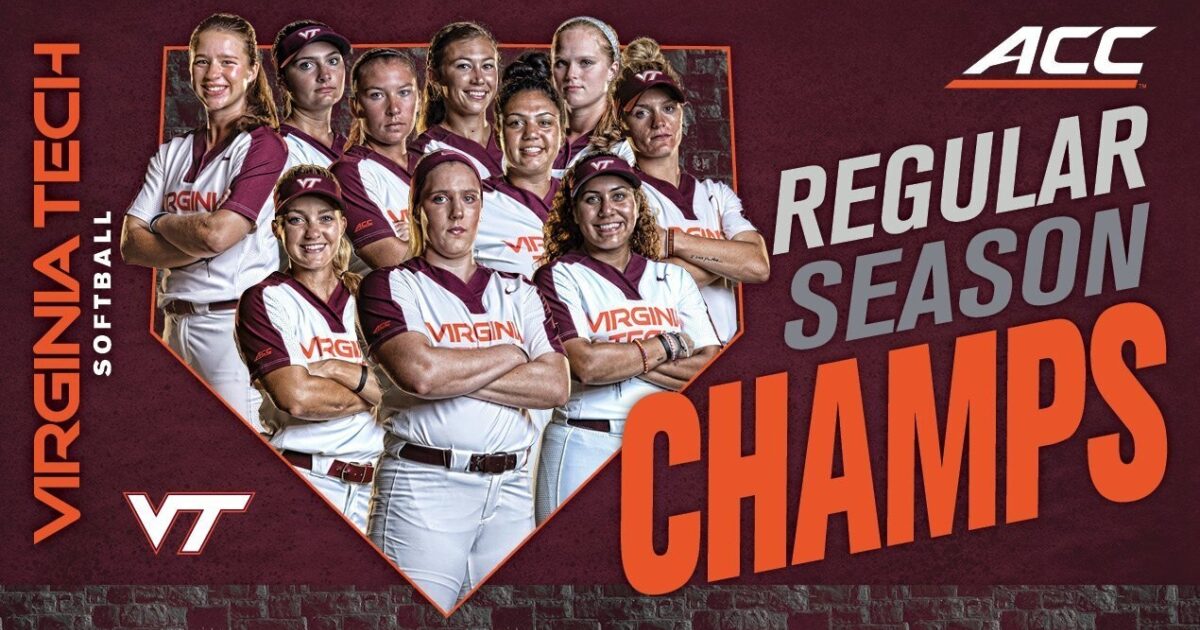 Virginia Tech Softball Wins the 2019 ACC… | The Tech Lunch Pail