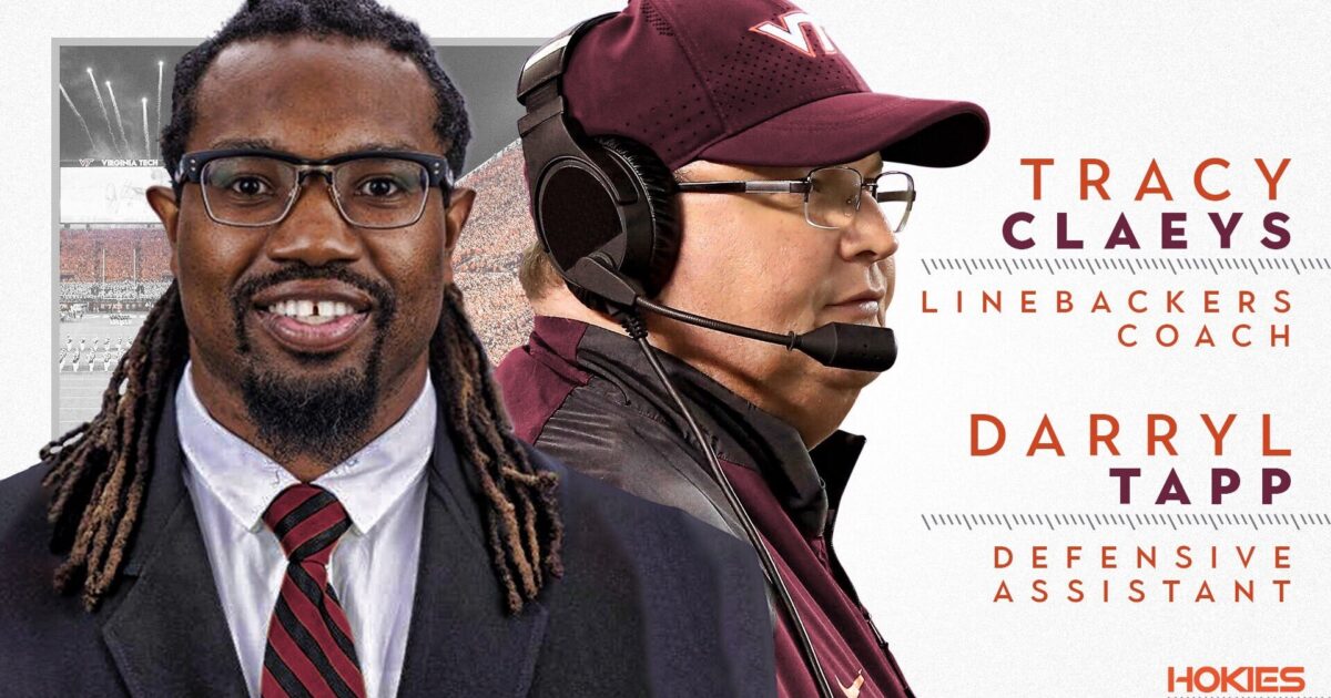 Virginia Tech Adds Darryl Tapp, Tracy Claeys to… | The Tech Lunch Pail