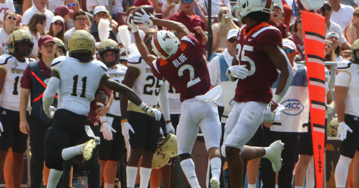 Jadan Blue, CJ McCray Are The Hokies of the… | The Tech Lunch Pail
