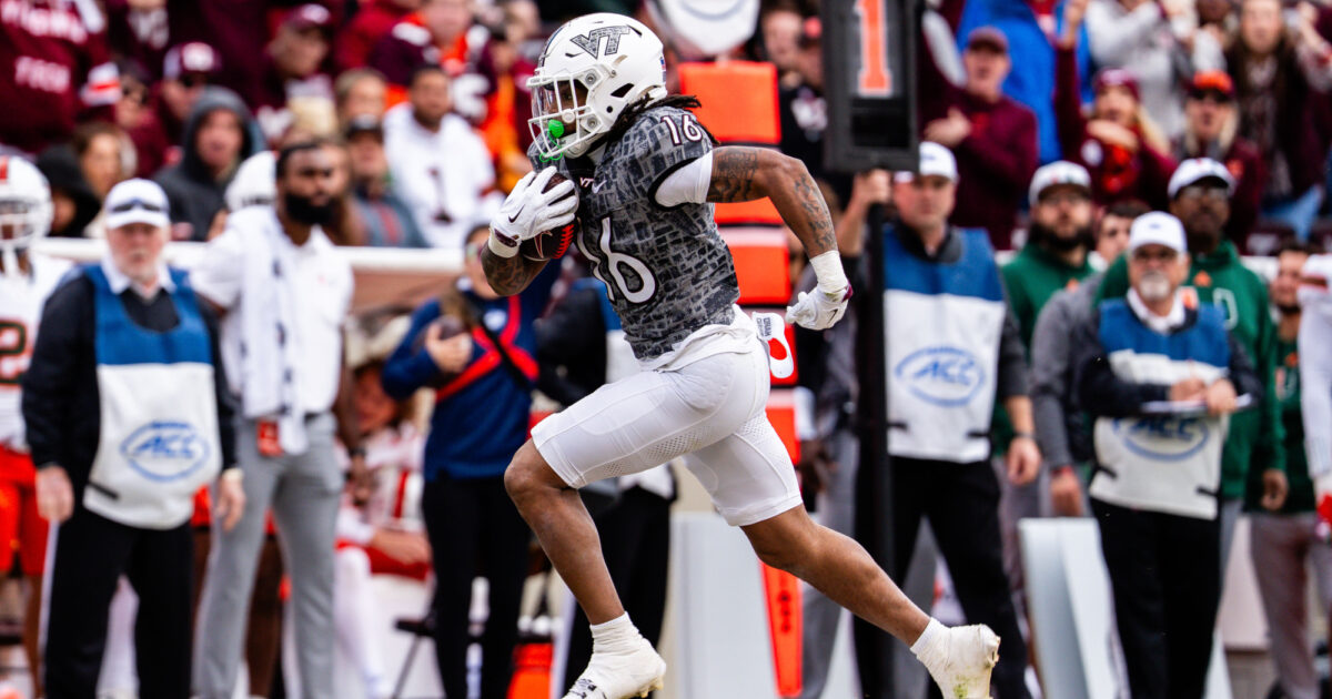 Virginia Tech RB Jeff Overton Jr Making the… | The Tech Lunch Pail