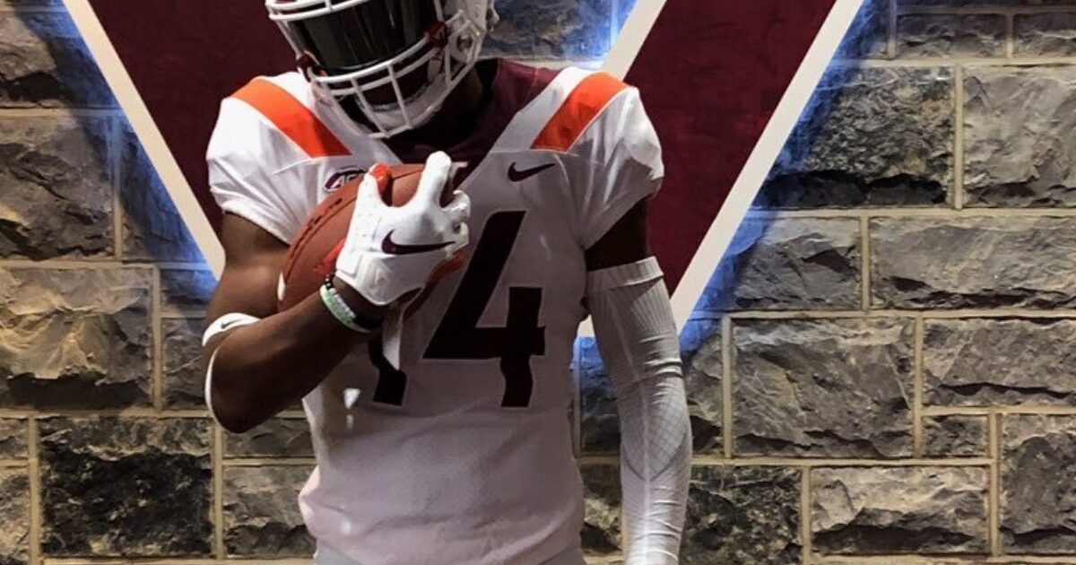 2021 DB Jordan Burrell Recaps His Virginia Tech… | The Tech Lunch Pail