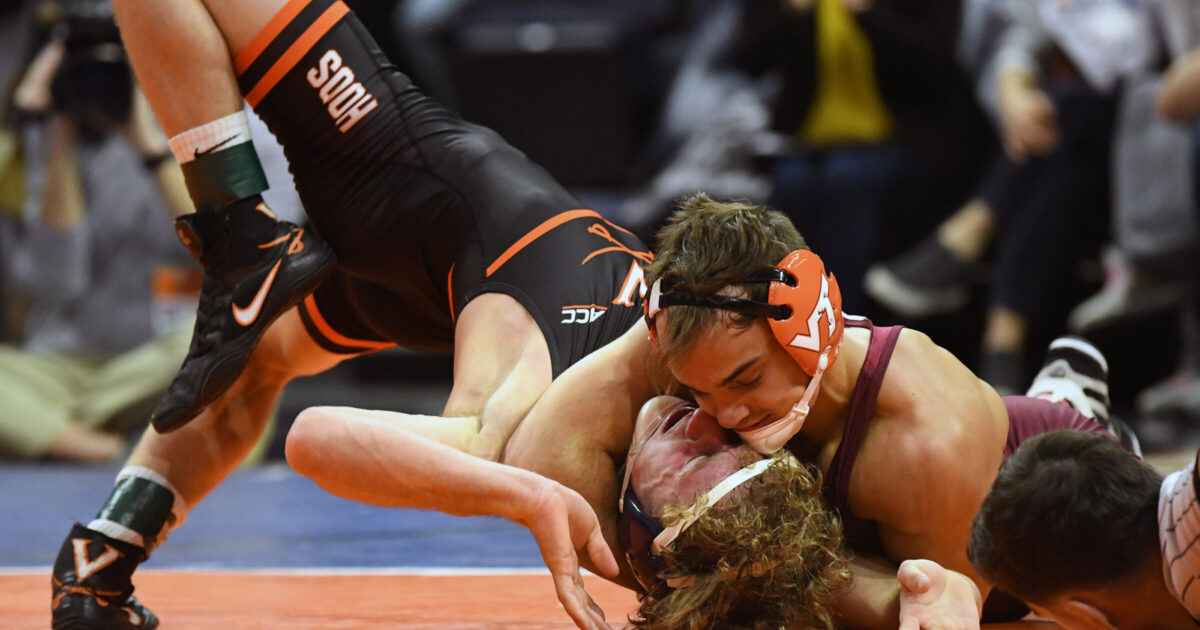 Virginia Tech Wrestler Mitch Moore Enters The… | The Tech Lunch Pail