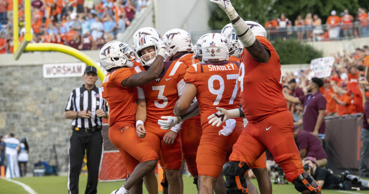 Virginia Tech Jumps Into the Top 25 of AP &… | The Tech Lunch Pail
