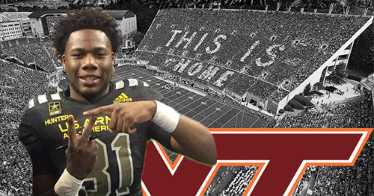 Four-Star DB Devon Hunter Commits to Virginia… | The Tech Lunch Pail